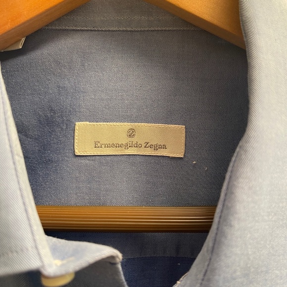 Ermenegildo Zegna | Shirts | Ermenegildo Zegna 0 Cotton Made In Italy L ...